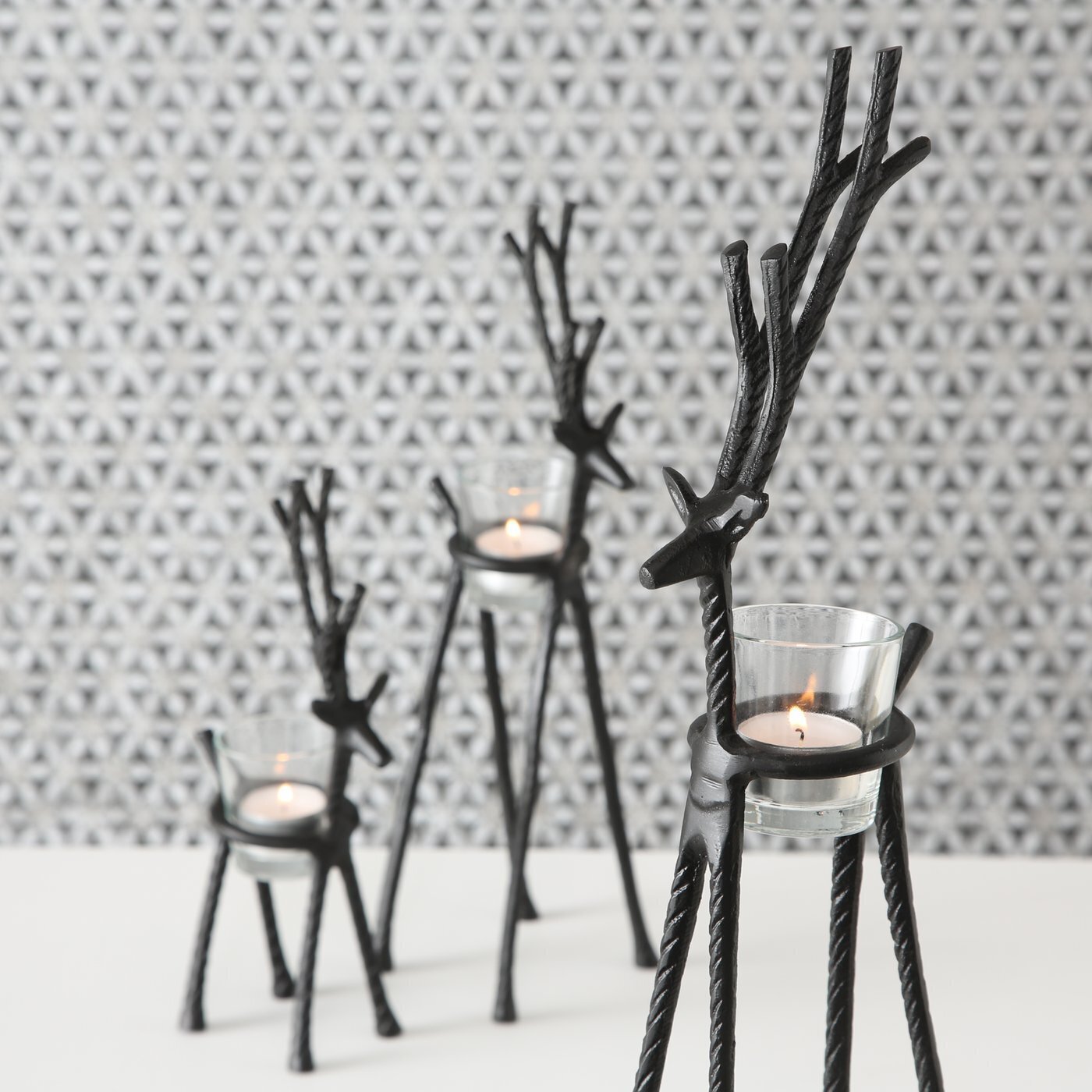 3er Set Teelichthalter Alfred Hirsch von Boltze günstig bestellen ...