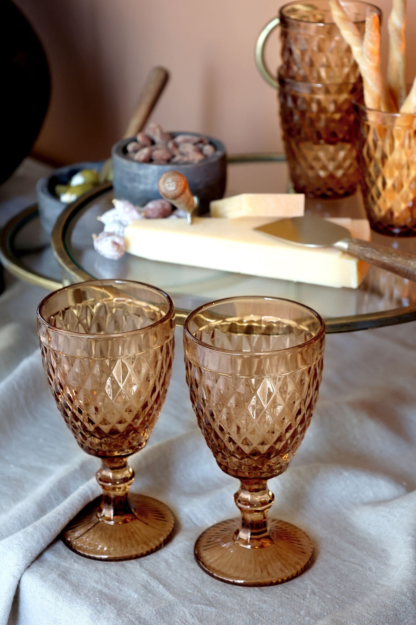 Saint-Émilion Weinglas mit Muster von Chic Antique günstig bestellen ...