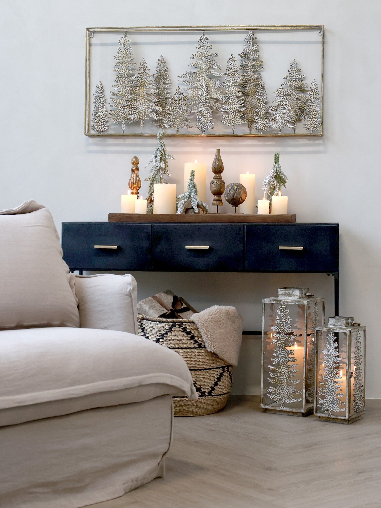 Weihnachtliche Laterne aus Metall von Chic Antique günstig bestellen ... Weihnachtliche Laterne aus Metall von Chic Antique günstig bestellen ...