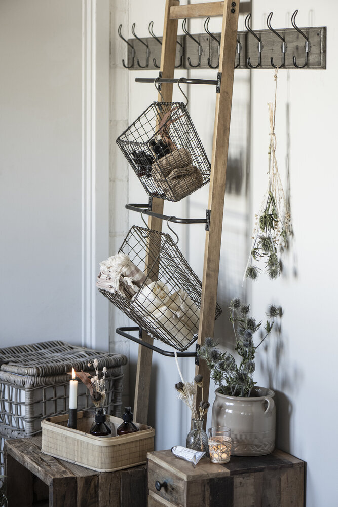 Garderobe Hakenleiste aus Holz und Metall von IB Laursen günstig ...