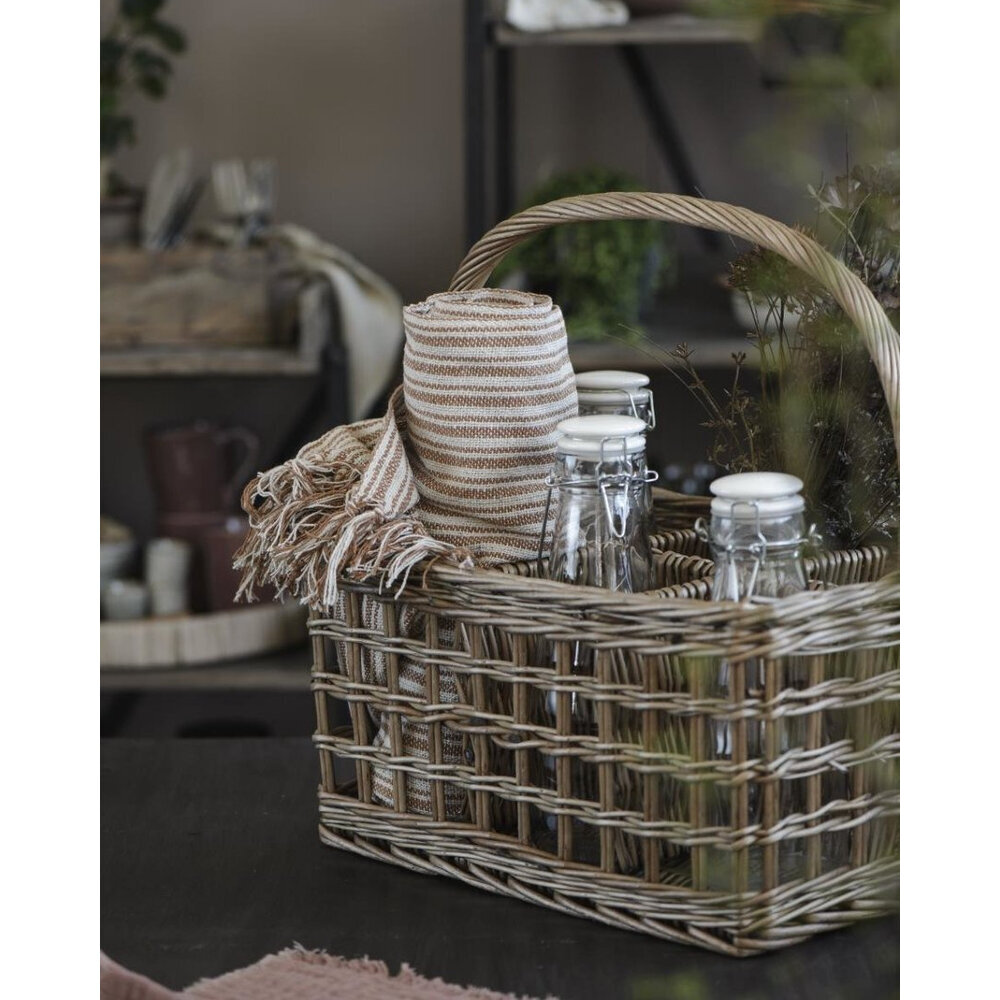 Korb mit 6 Fächern und Henkel von IB Laursen günstig bestellen | SKANDEKO