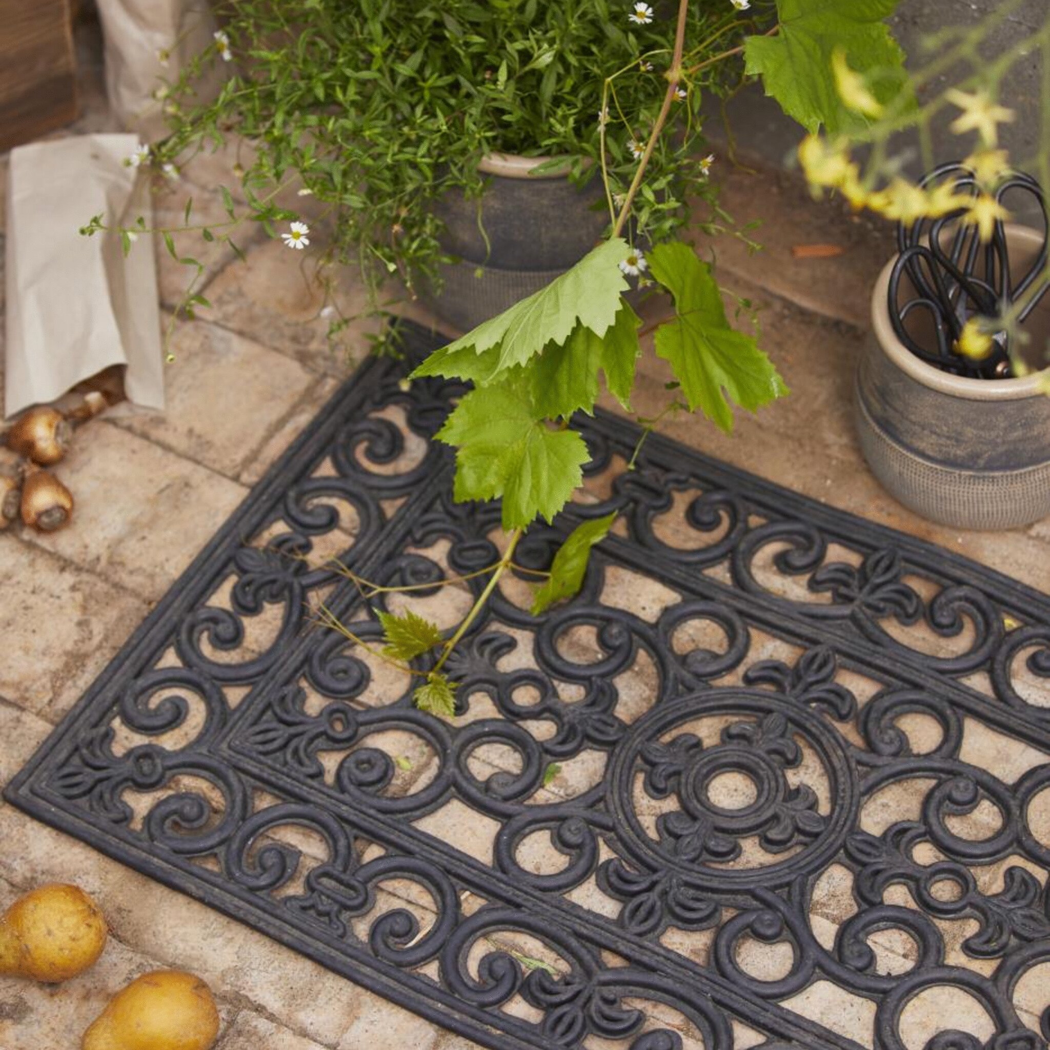 Türmatte Fußmatte Gummi Filigran von IB Laursen günstig bestellen ...