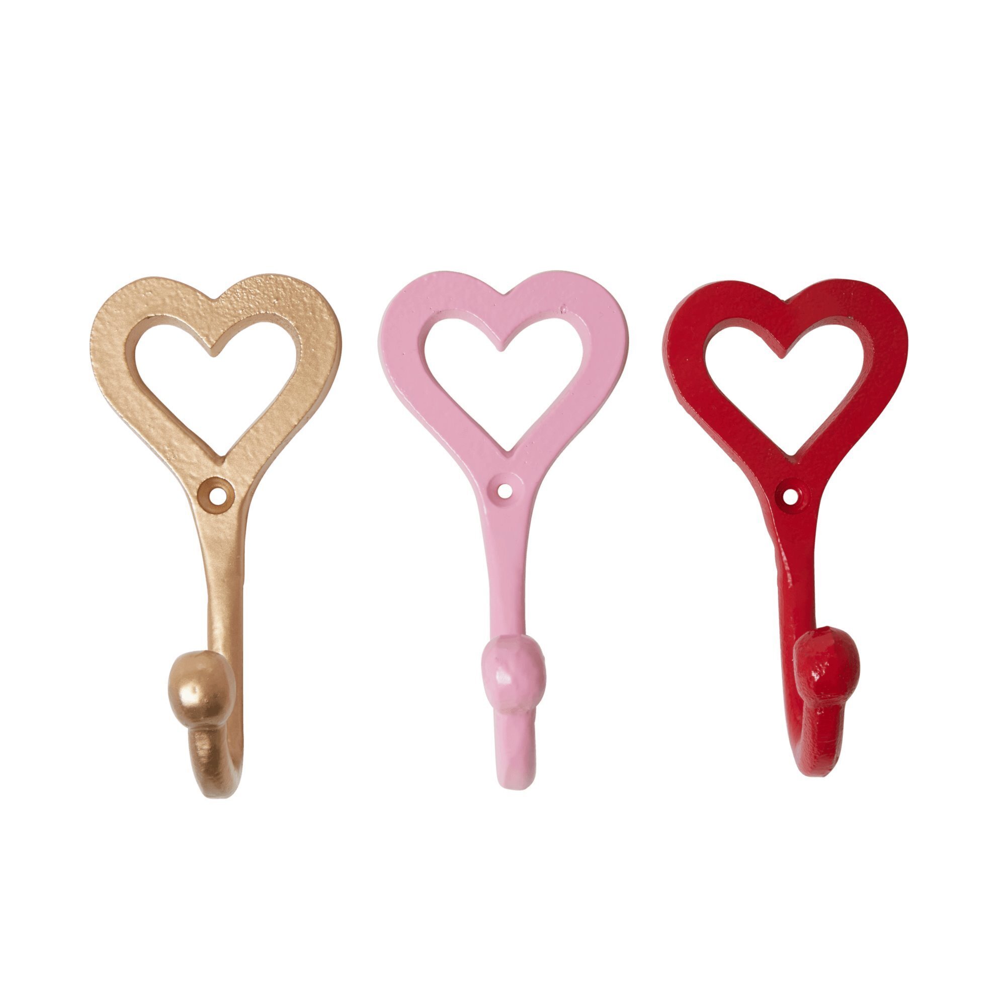 Metall Haken Herz von RICE günstig bestellen | SKANDEKO