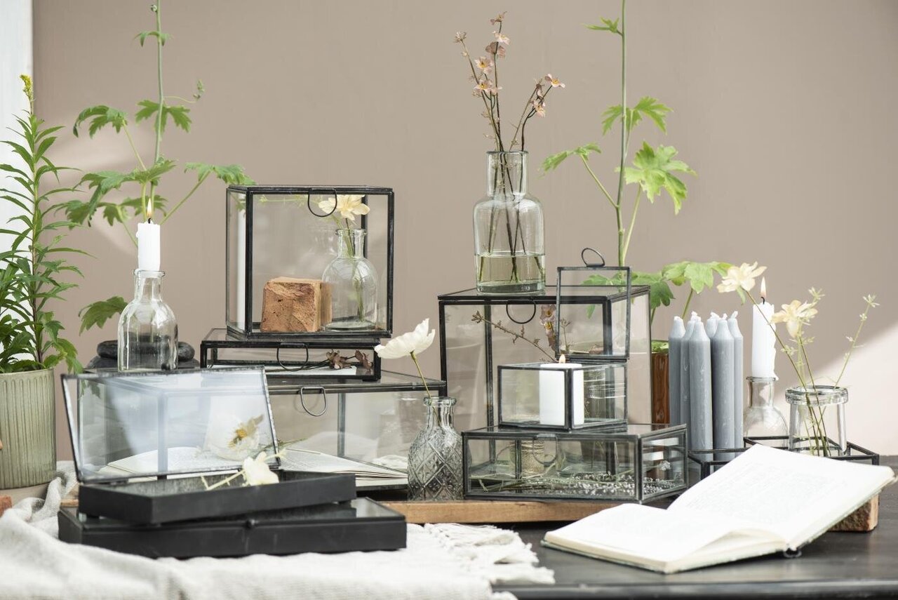 Längliche Glasbox mit Deckel Solitaire von IB Laursen günstig bestellen ...