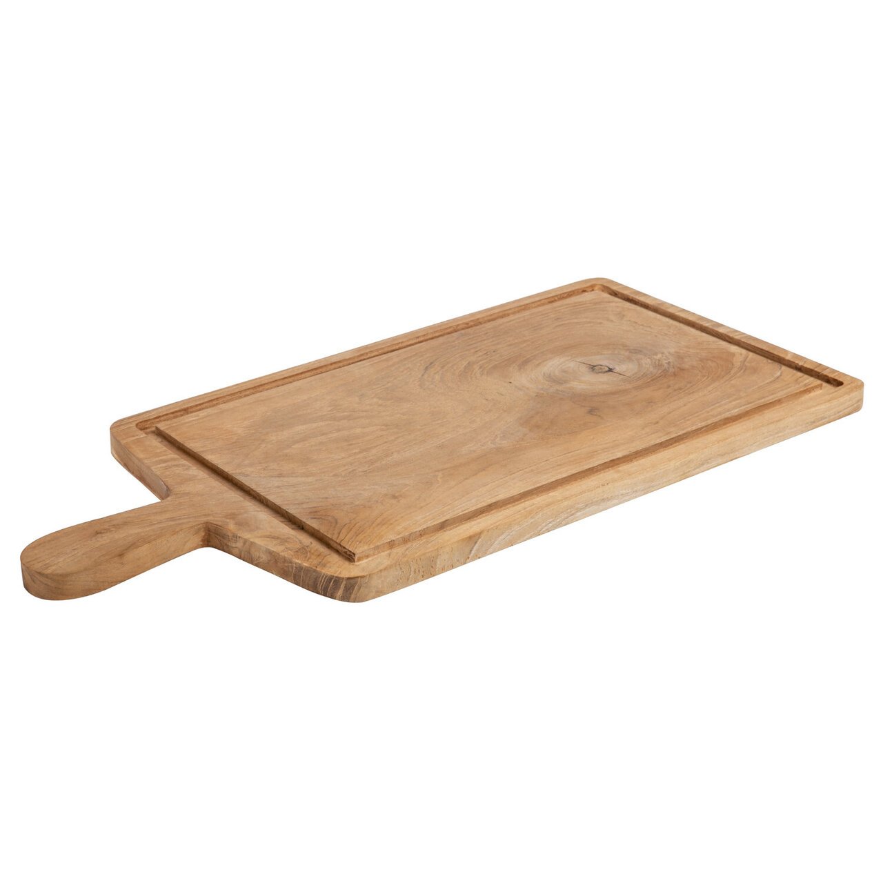 Schneidebrett mit Griff Teakholz von skandeko günstig bestellen | SKANDEKO